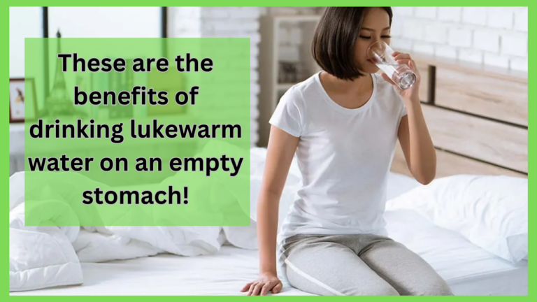 These are the benefits of drinking lukewarm water on an empty stomach ...
